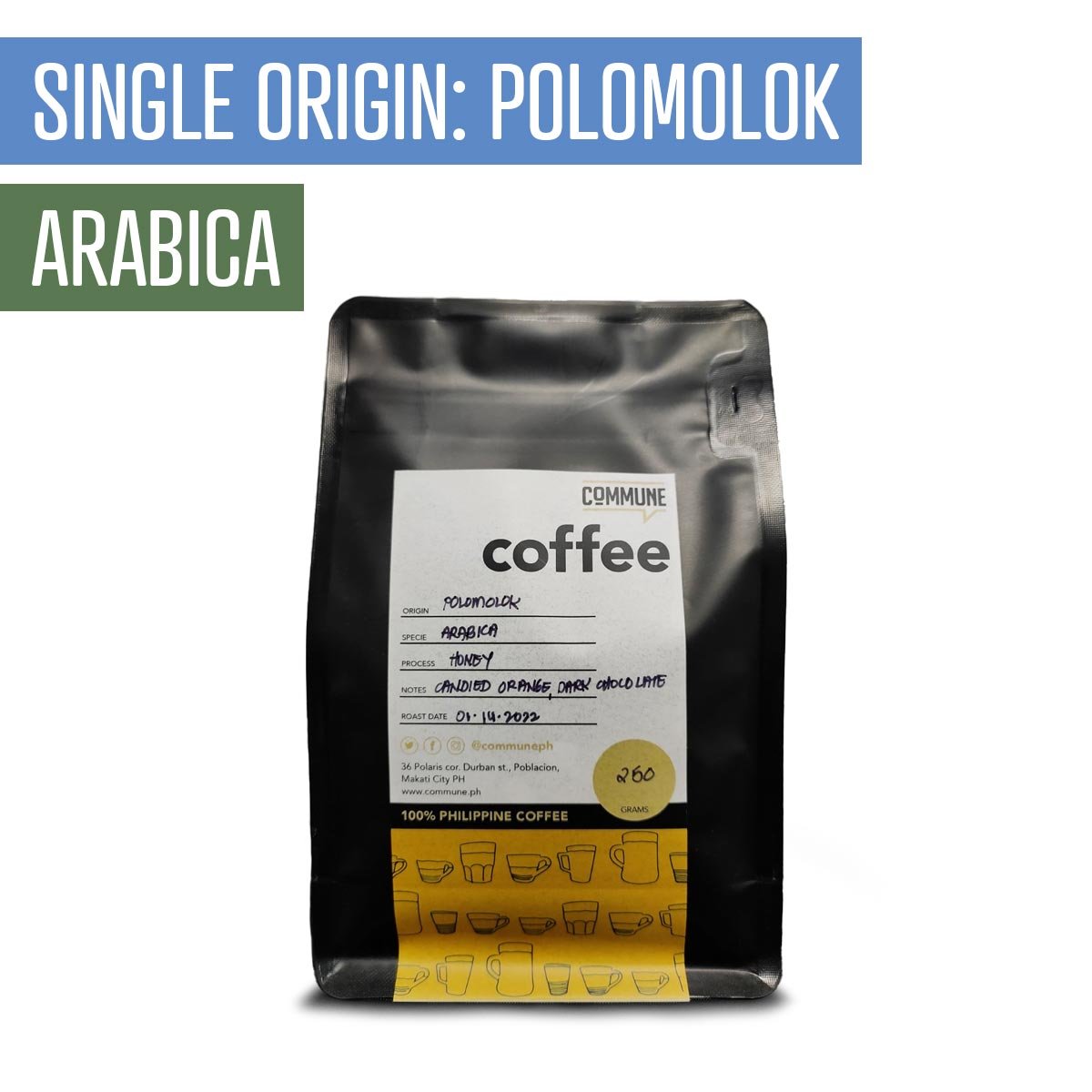 Shop Philippine Coffee online - Commune Cafe+Bar