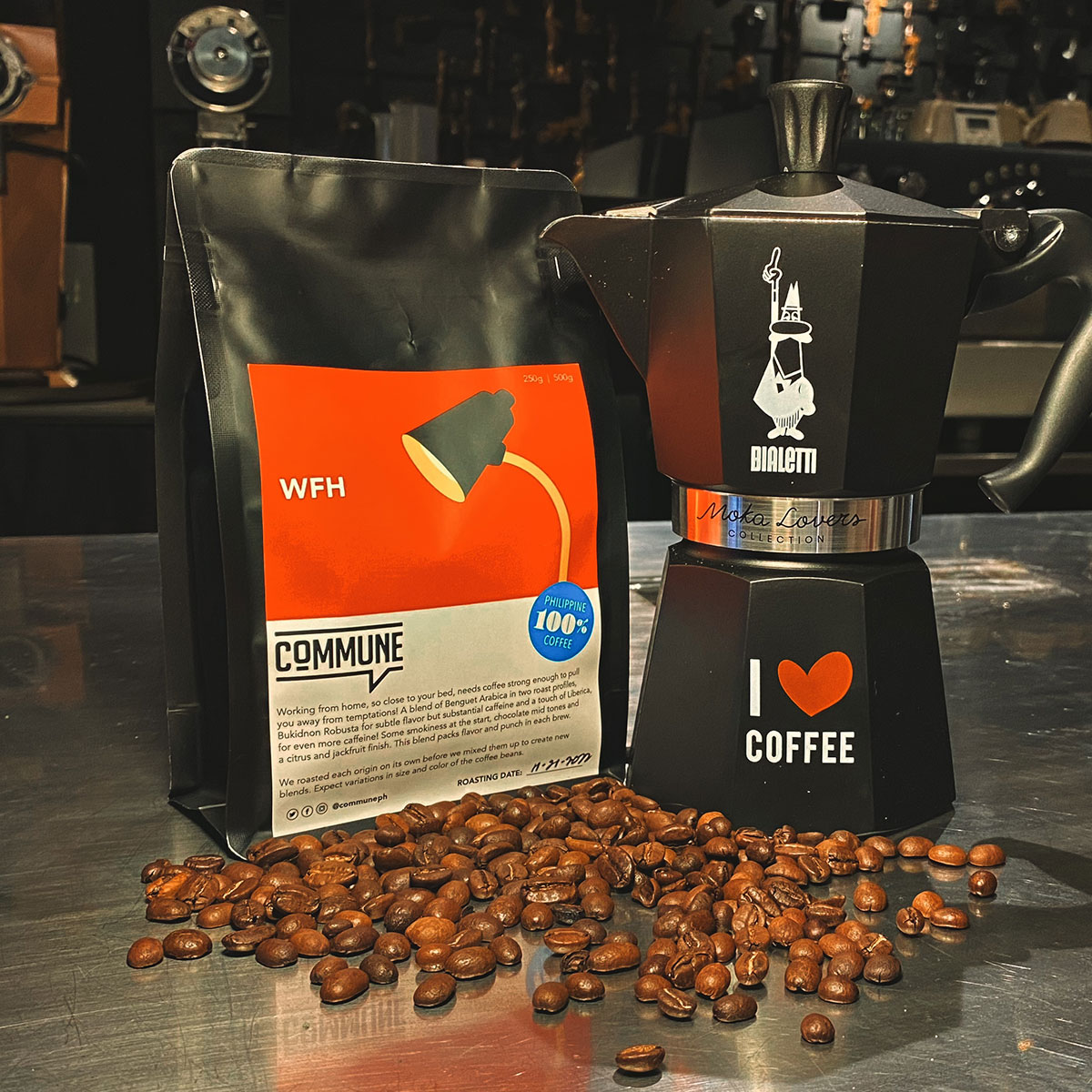 Bialetti Lover's Collection + Commune Coffee Gift Set - Commune Cafe ...
